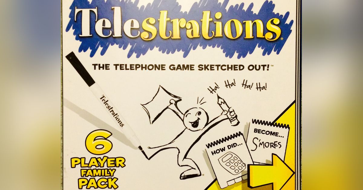 Telestrations: 6 Player Family Pack | Board Game | BoardGameGeek