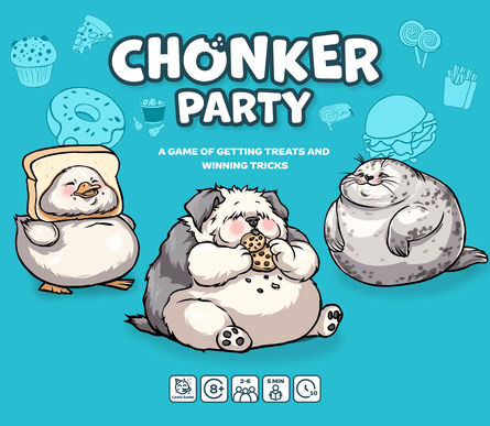 Chonker Party Card Design | Chonker Party
