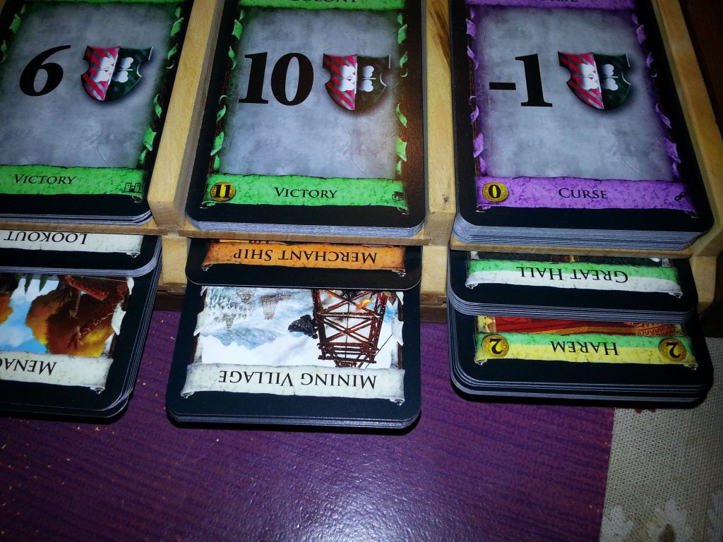 Custom Hardwood Playmat and Travel Box for Dominion | Dominion