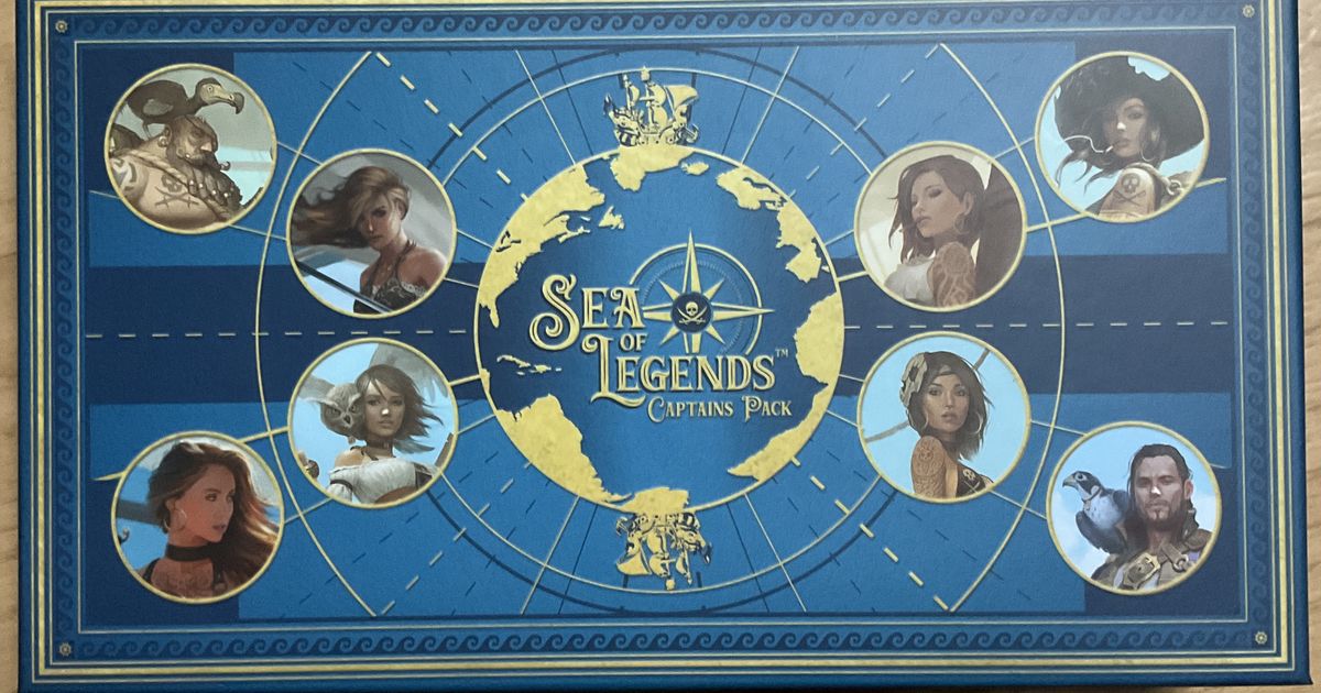 Sea of Legends: Captains Pack | Board Game | BoardGameGeek