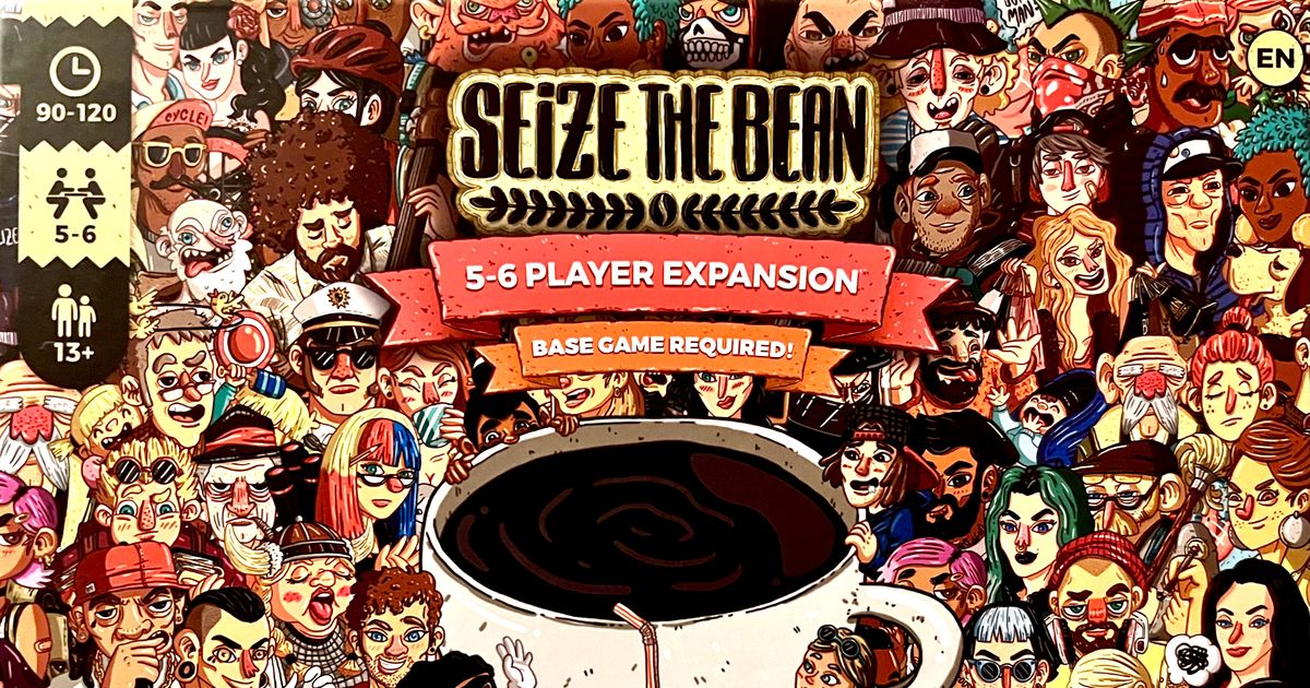 Seize the Bean: 5-6 Player Expansion | Board Game | BoardGameGeek