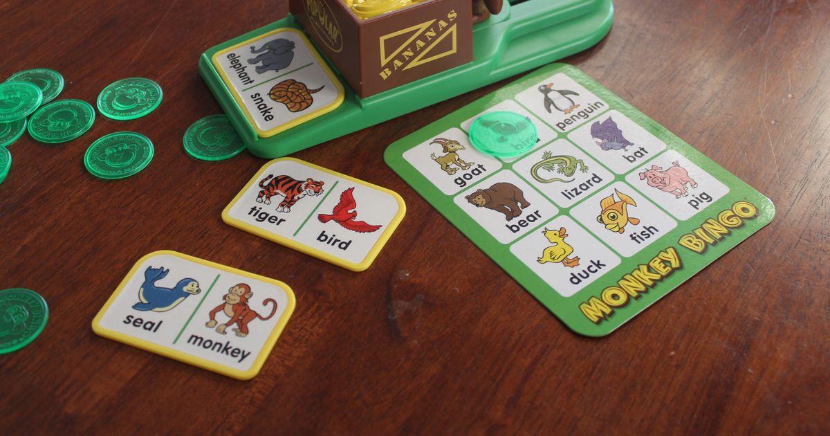 Monkey Bingo | Board Game | BoardGameGeek