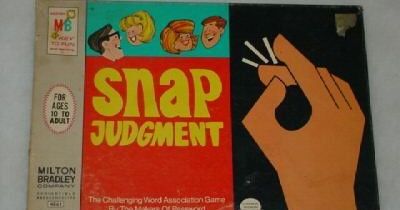 Snap Judgment | Board Game | BoardGameGeek