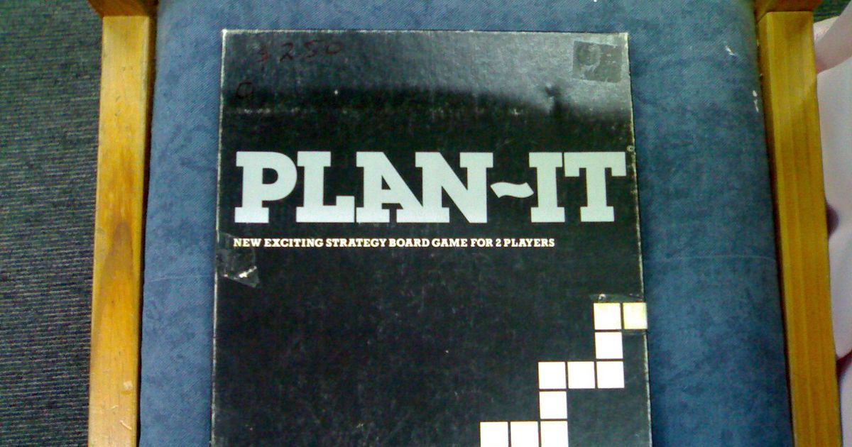 Plan-It | Board Game | BoardGameGeek