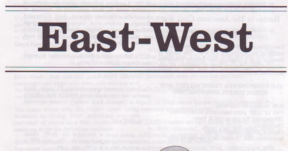 East West | Board Game | BoardGameGeek