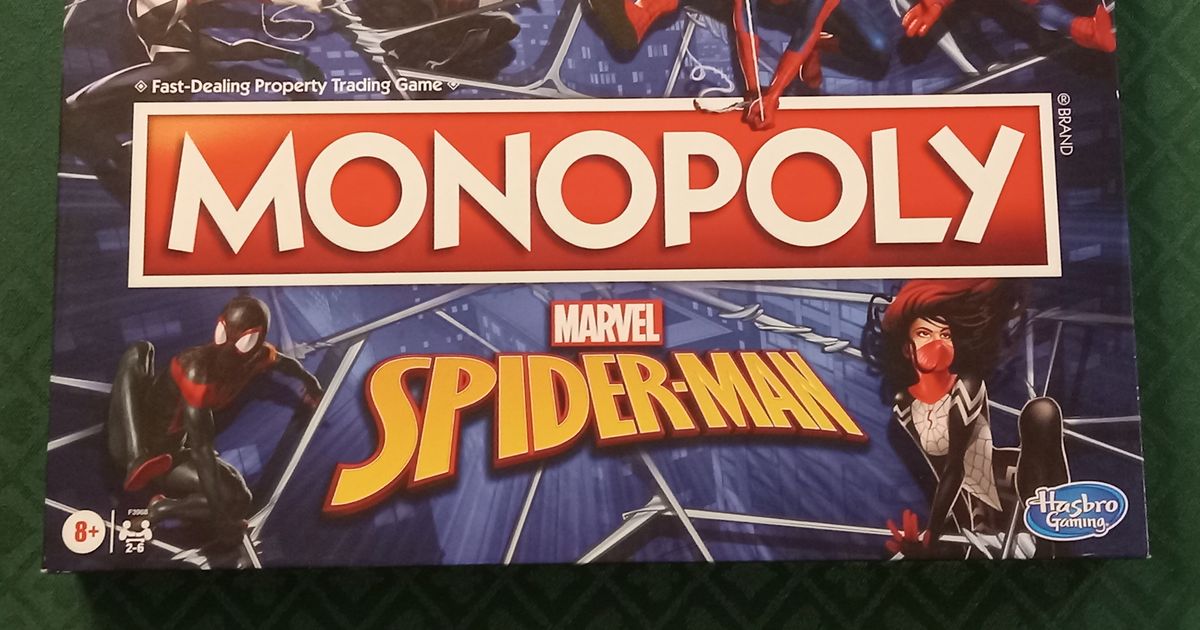 Monopoly: Marvel Spider-Man | Board Game | BoardGameGeek