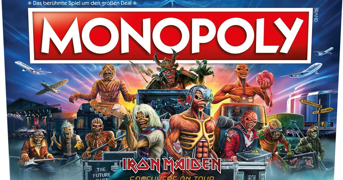 Monopoly: Iron Maiden | Board Game | BoardGameGeek