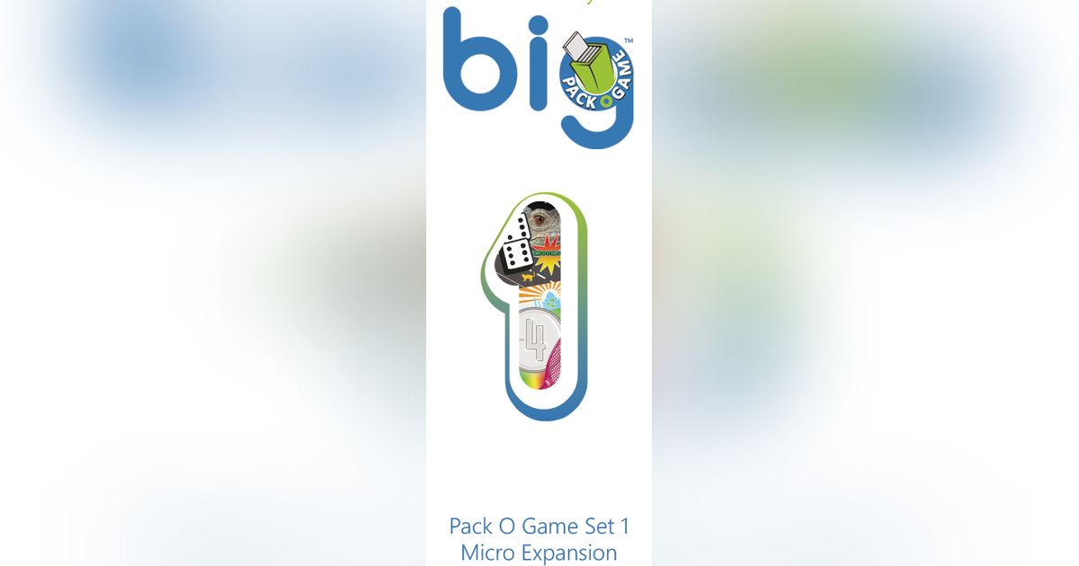 BIG 1: Pack O Game Micro Expansion | Board Game | BoardGameGeek