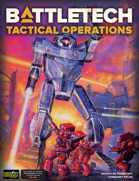 BattleTech: Tactical Operations | Board Game | BoardGameGeek