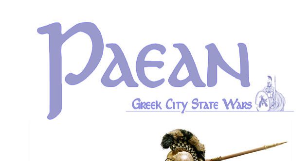 Paean: Greek City State Wars – Rules for Hoplite Warfare: Greek Archaic ...
