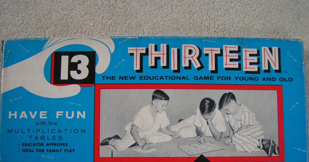 Thirteen | Board Game | BoardGameGeek