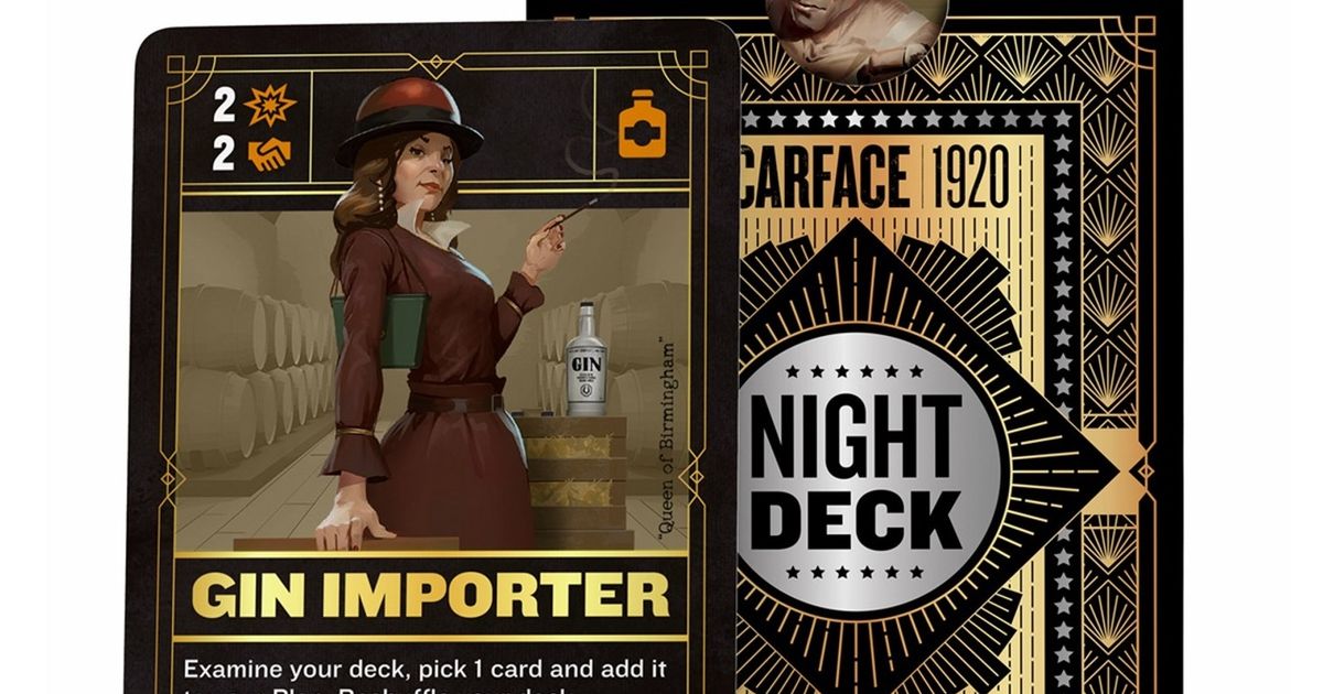 Scarface 1920: Night Deck | Board Game | BoardGameGeek