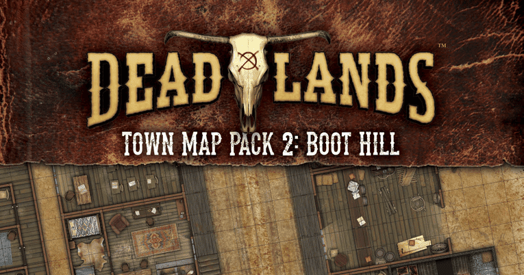 Deadlands Map Pack 2: Boot Hill | RPG Item | RPGGeek