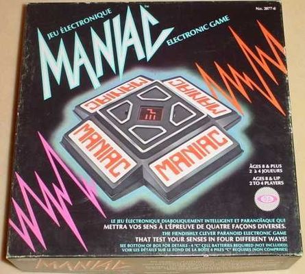 Maniac | Board Game | BoardGameGeek