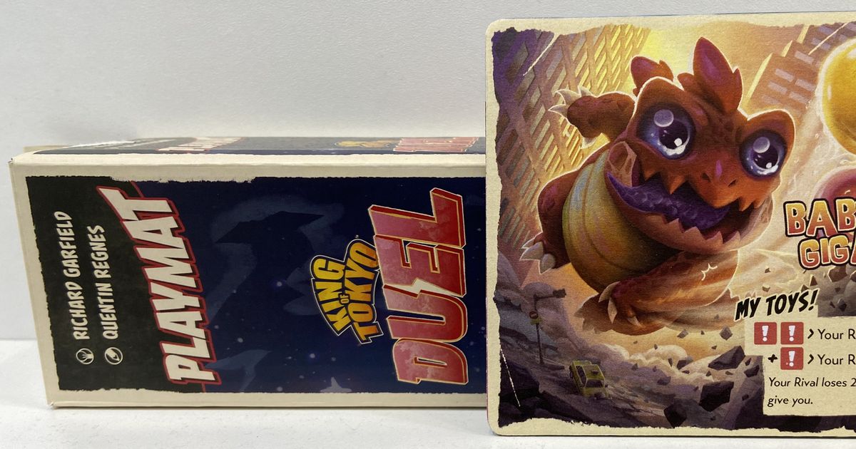 King of Tokyo: Duel – Baby Gigazaur | Board Game | BoardGameGeek