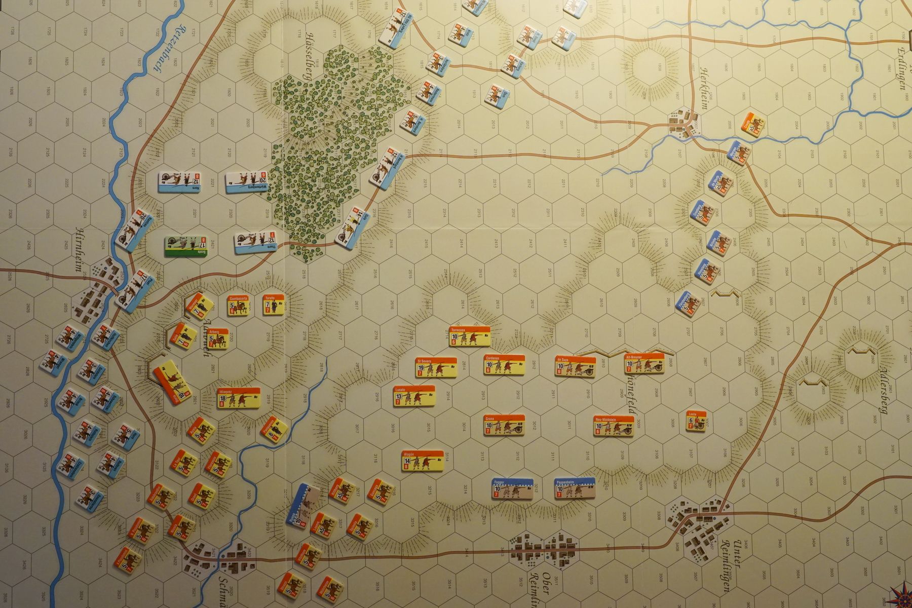 A visual comparison between the old version and the new version ...