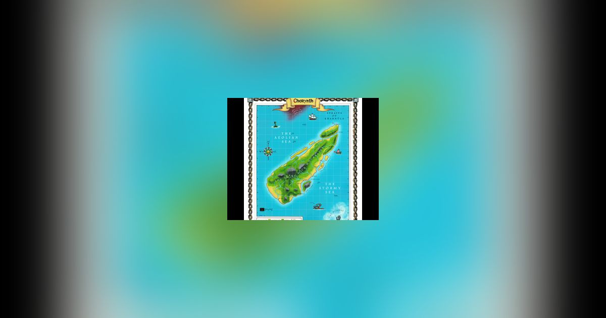 Arduin Map of Chorynth | RPG Item | RPGGeek