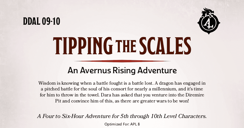 DDAL09-10: Tipping the Scales | RPG Item | RPGGeek