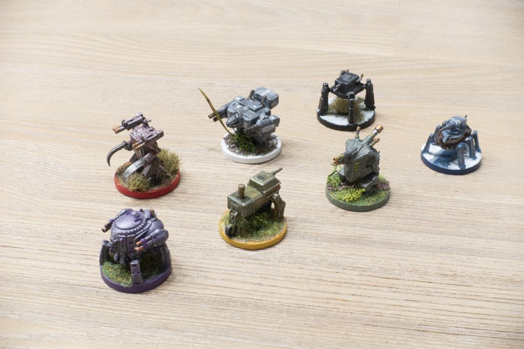 Scythe - Complete miniatures ... but I know, Fenris has some more to ...