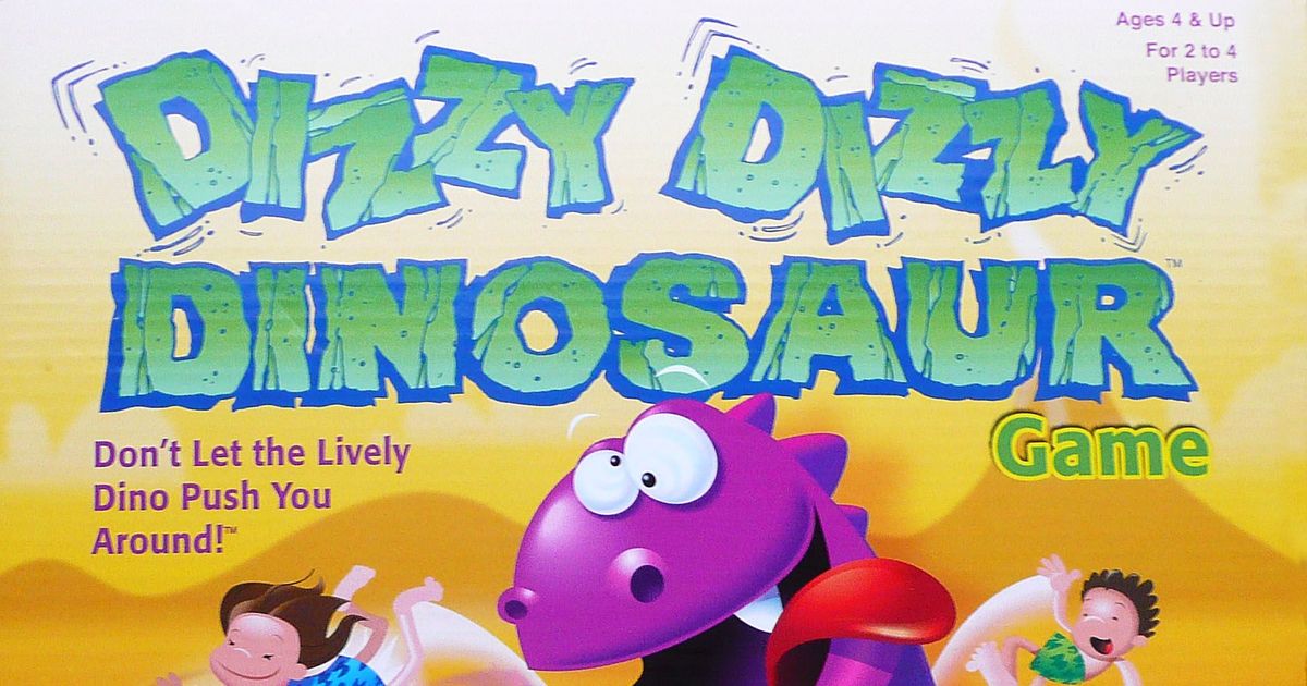 Dizzy Dizzy Dinosaur | Board Game | BoardGameGeek