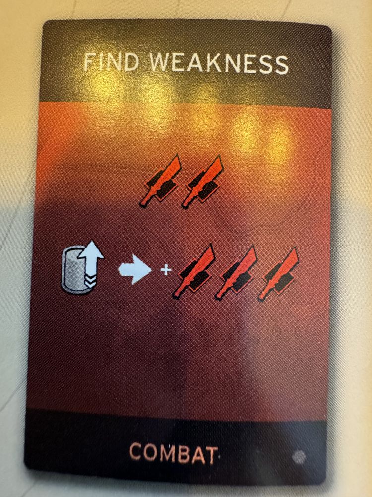 “Find Weakness” Intrigue Card | Dune: Imperium – Uprising