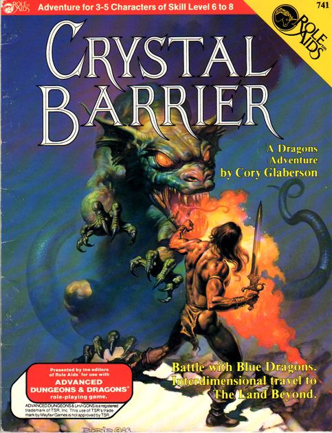 Crystal Barrier | RPG Item | RPGGeek