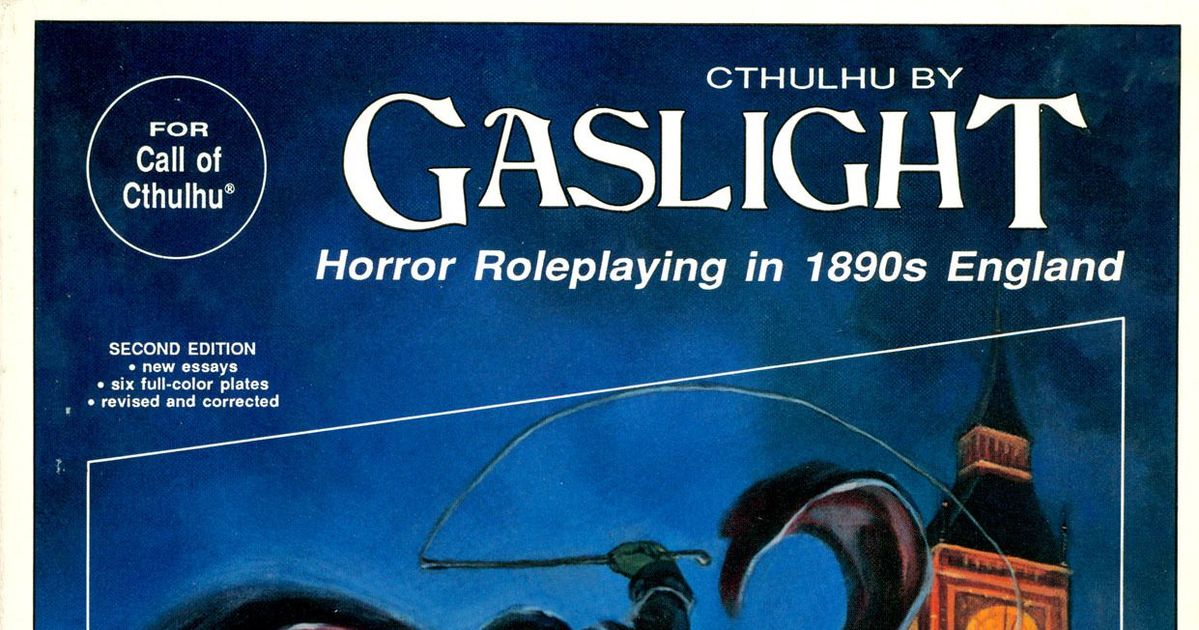Cthulhu by Gaslight (2nd Edition) | RPG Item | RPGGeek