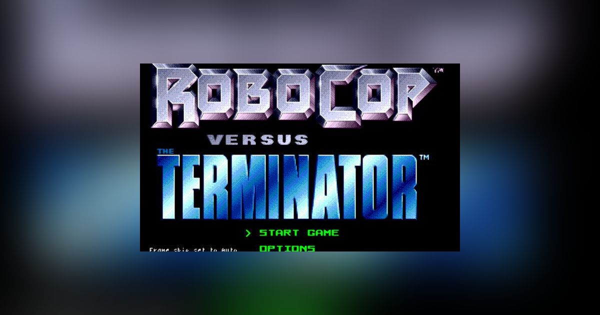 Robocop versus The Terminator (Sega Platforms) | Video Game | BoardGameGeek