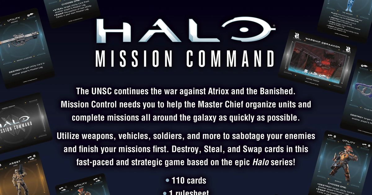 HALO: Mission Command | Board Game | BoardGameGeek