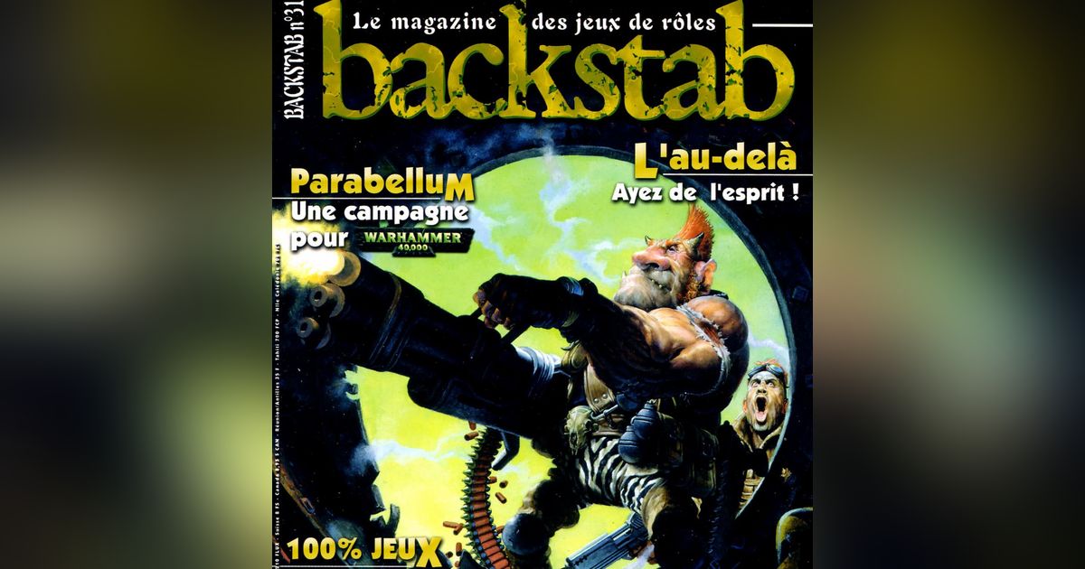 Backstab (Issue 31 - Jun 2001) | Issue | BoardGameGeek