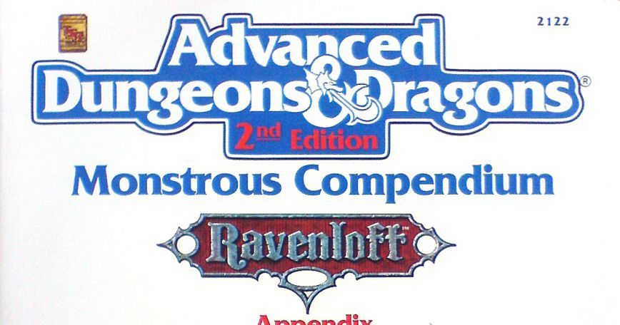 MC10: Monstrous Compendium Ravenloft Appendix | RPG Item | RPGGeek