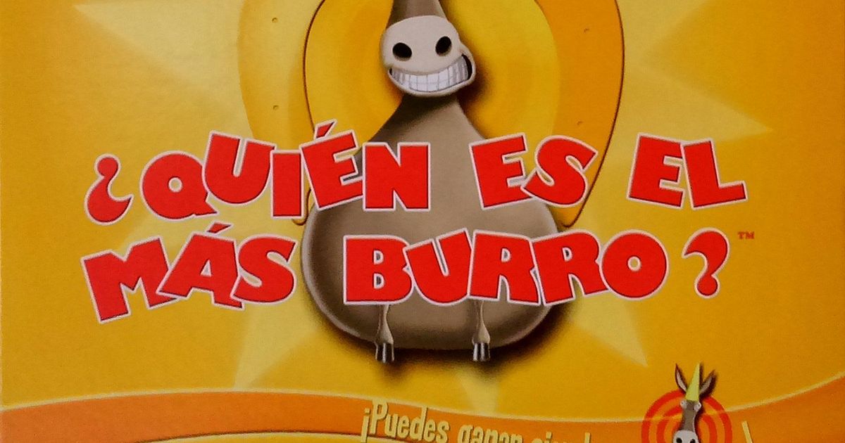 ¿Quién es el más burro? | Board Game | BoardGameGeek