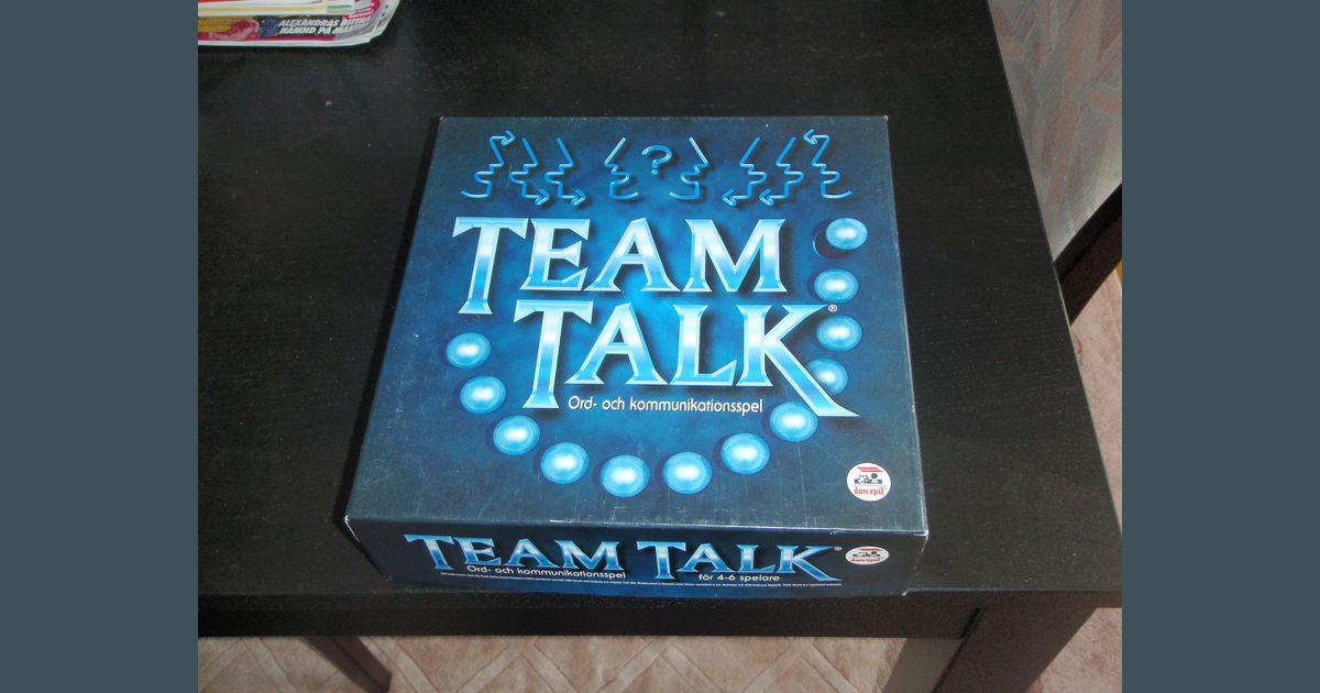 Team Talk | Board Game | BoardGameGeek