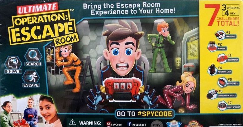 Spy Code: Ultimate Operation – Escape Room | Board Game | BoardGameGeek