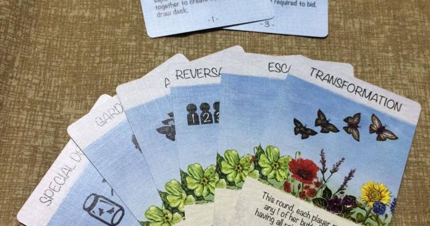 The Butterfly Garden: Event Cards | Board Game | BoardGameGeek