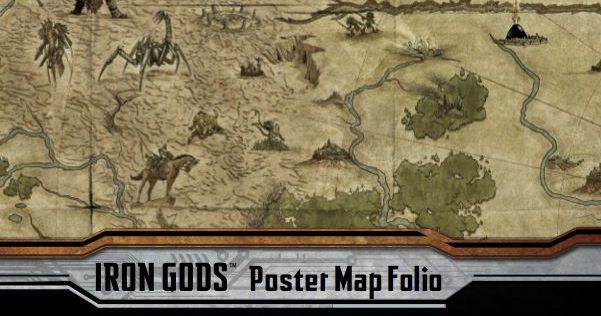 Iron Gods Poster Map Folio | RPG Item | RPGGeek