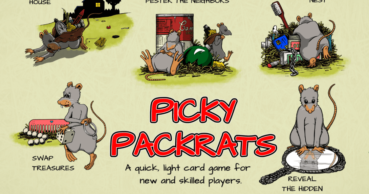 Picky Packrats | Board Game | BoardGameGeek