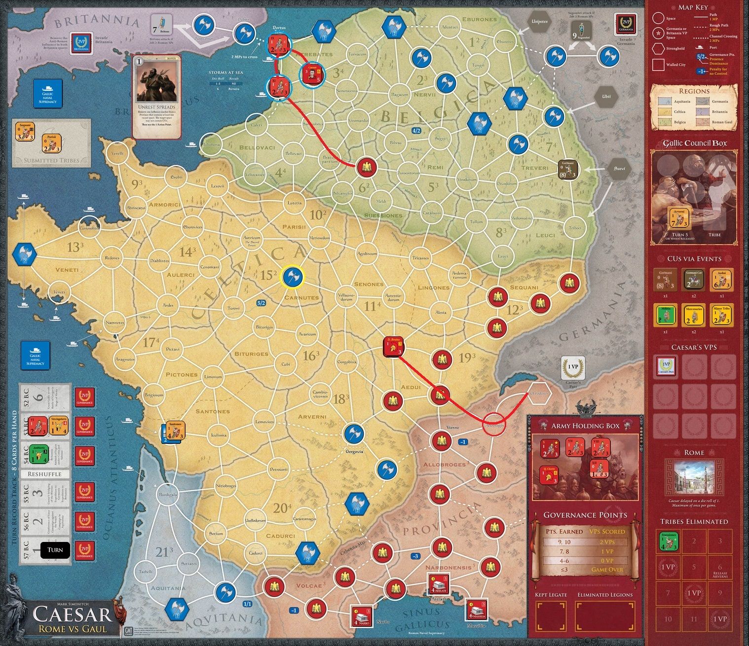 why did caesar invade gaul