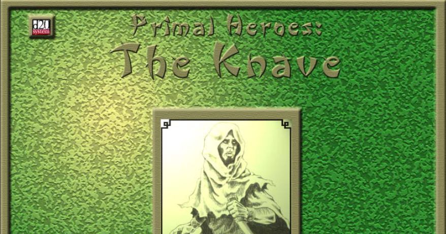 Primal Heroes: The Knave | RPG Item | RPGGeek