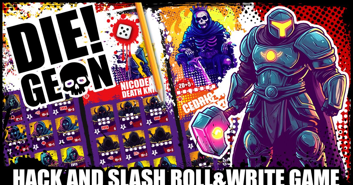 Die!geon | Board Game | BoardGameGeek