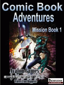 Comic Book Adventures: Mission Book 1 | RPG Item | BoardGameGeek
