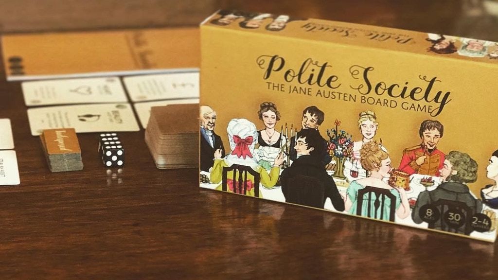 Jogo Polite Society: The Jane Austen Board Game | Compara Jogos