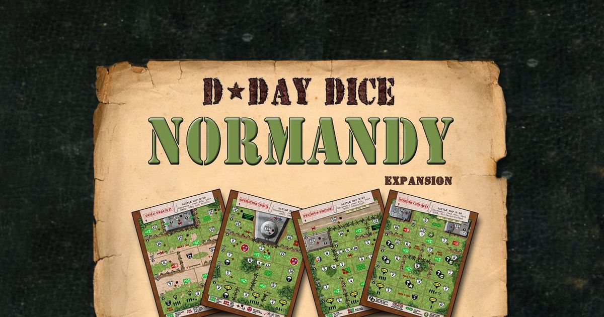 D-Day Dice: Normandy | Board Game | BoardGameGeek