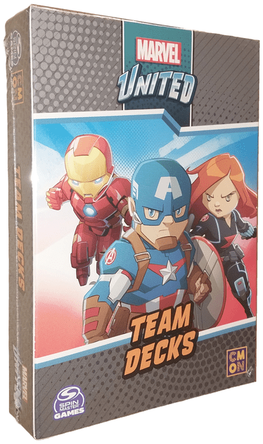 Dividers with components and references | Marvel United: Team Decks