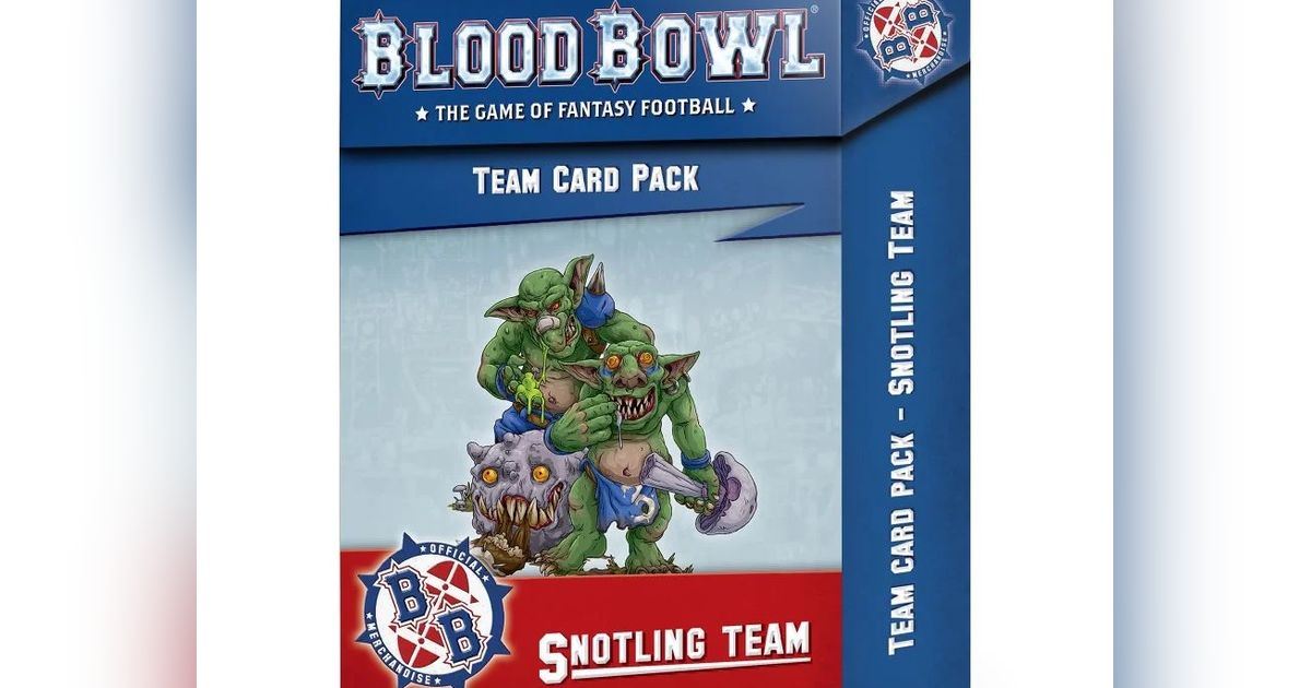 Blood Bowl: Second Season Edition – Snotling Team Card Pack | Board ...