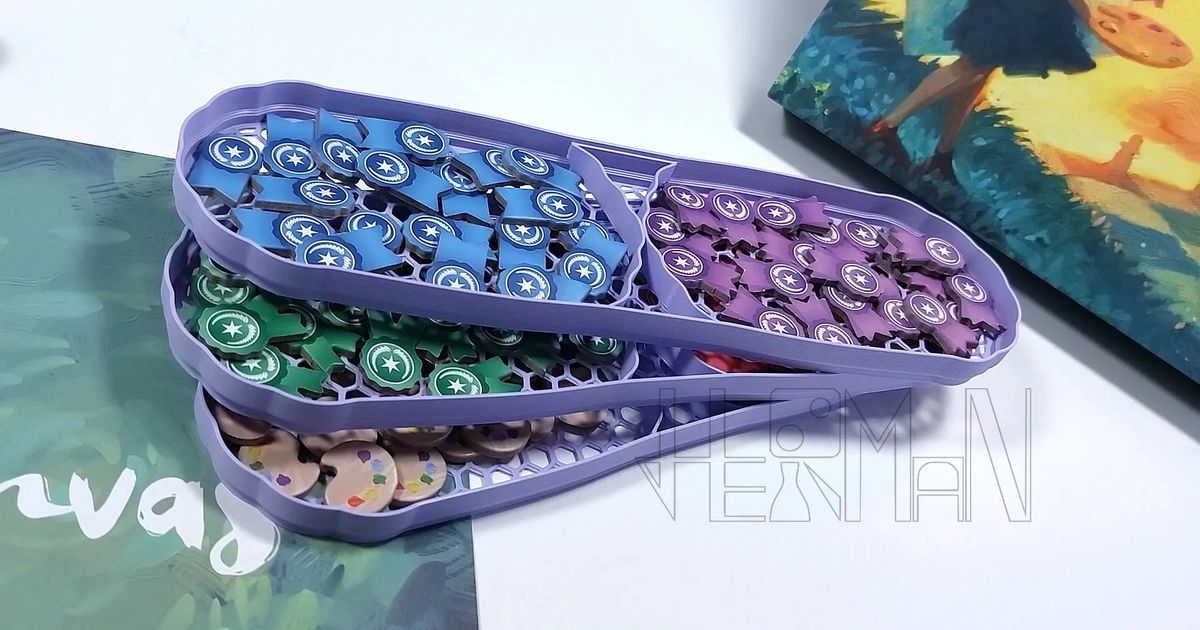 Canvas: Inserty Herman Insert | Board Game Accessory | BoardGameGeek