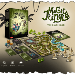 Magic Jungle: The Board Game | Board Game | BoardGameGeek