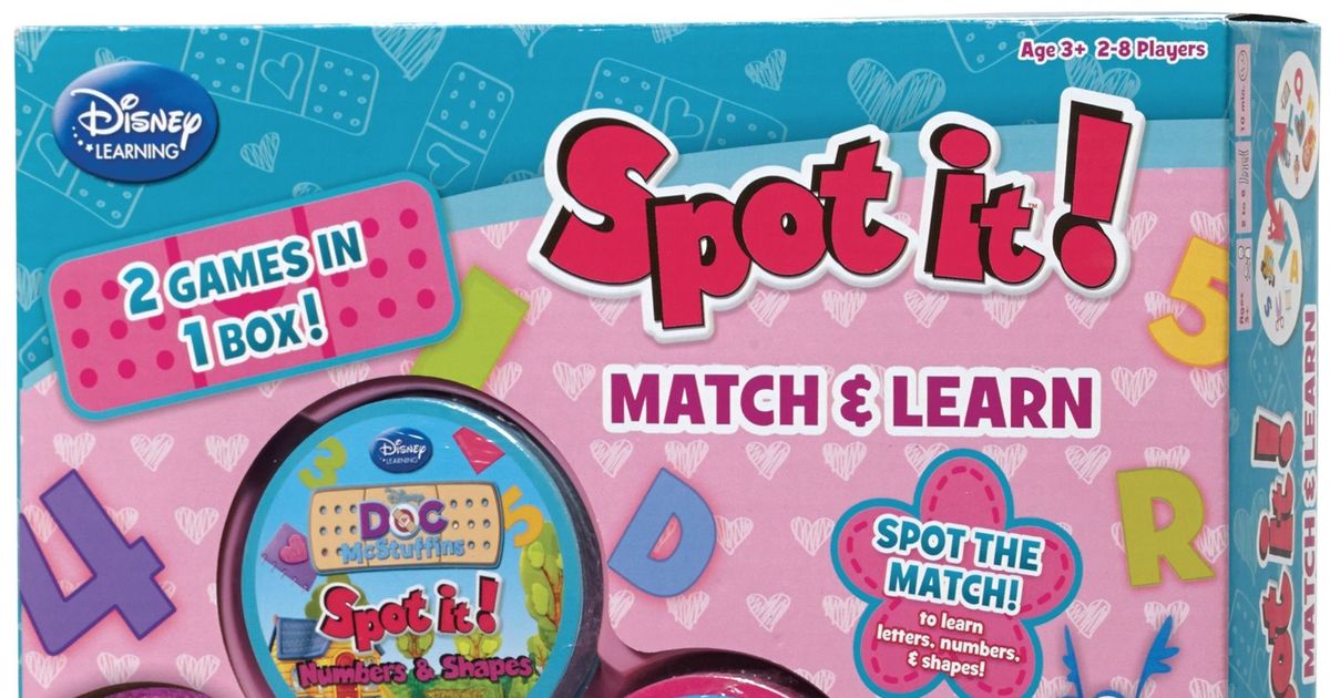 Spot it! Match & Learn | Board Game | BoardGameGeek