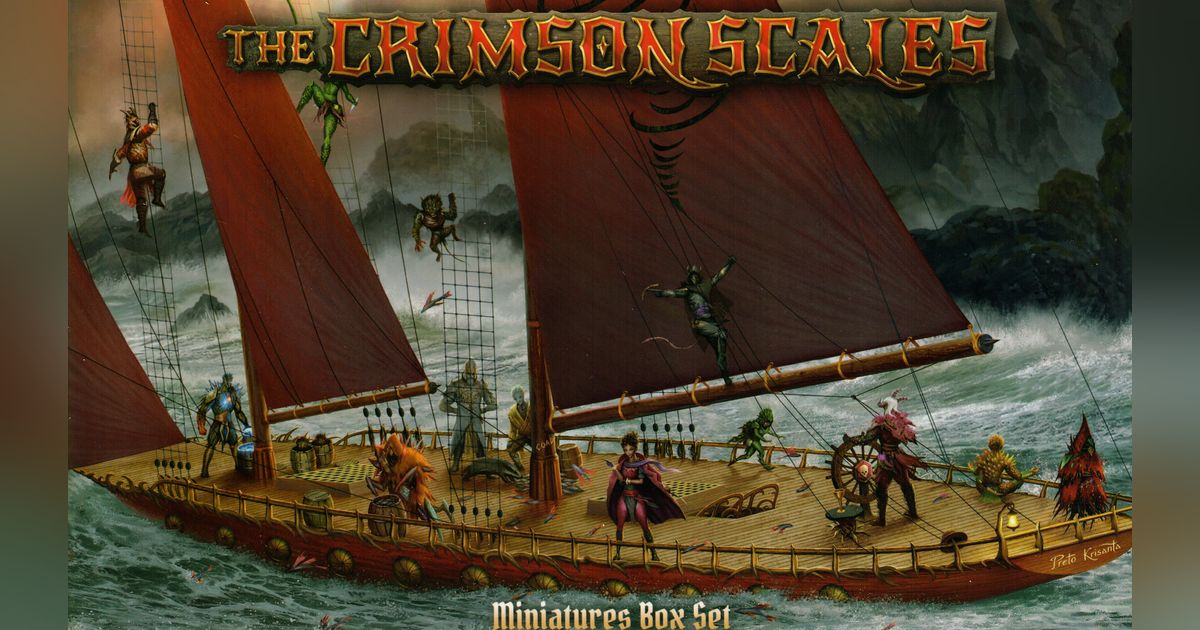 The Crimson Scales: Miniatures | Board Game Accessory | BoardGameGeek