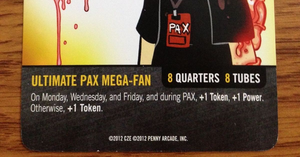Penny Arcade: The Game – Ultimate PAX Mega-Fan Promo | Board Game ...
